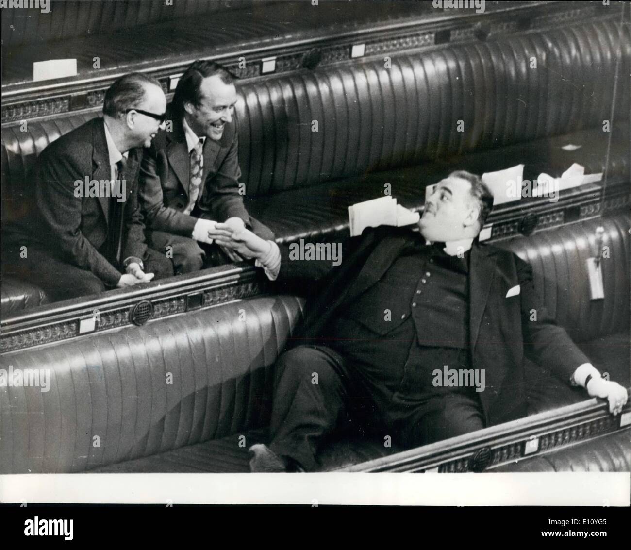 Oct. 10, 1974 - Liberal MP Cyril Smith Takes Up His Seat(s) in ...