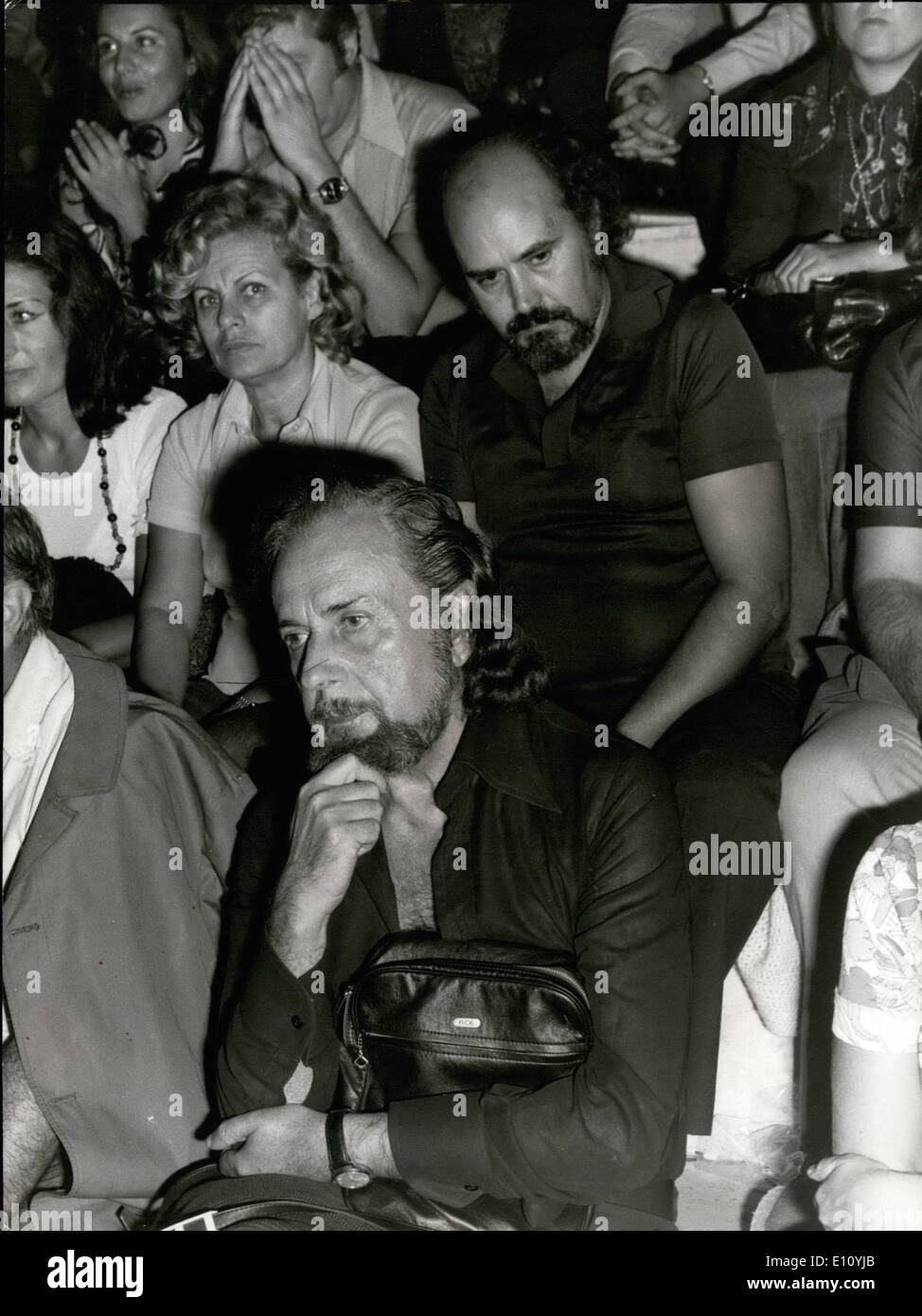 Oct. 10, 1974 - Iannis Ritsos who is writing the Words to most of the ...