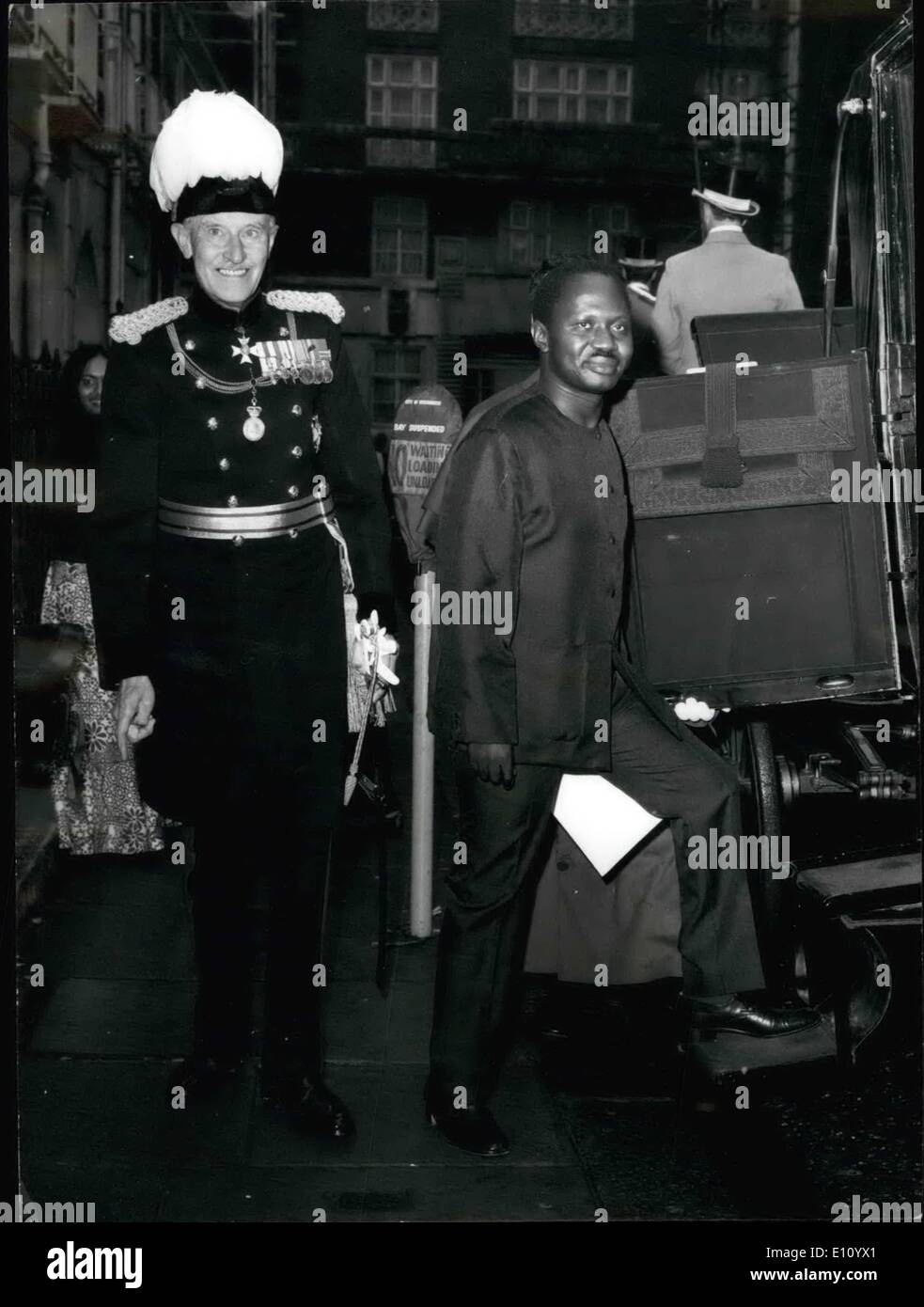 Oct. 15, 1974 - October 16th 1974 The Tanzanian High Commissioner ...