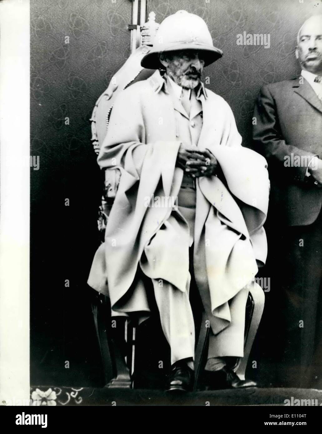Sep. 12, 1974 - September 12th, 1974 Emperor Haile Selassie reported to ...