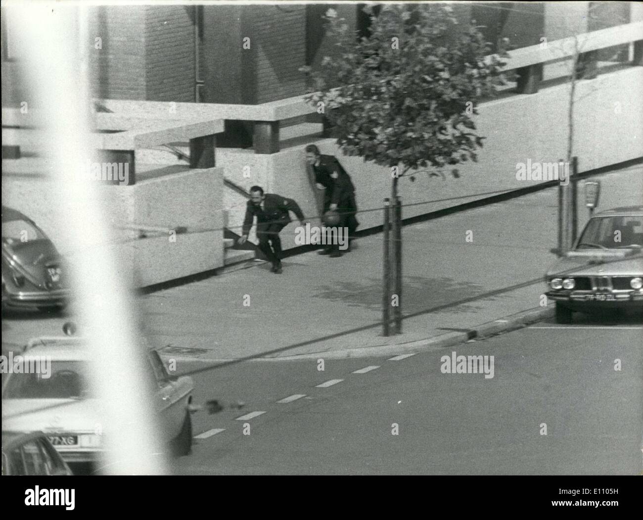 Sep. 16, 1974 - Police Approach French Embassy Filled with Hostages ...