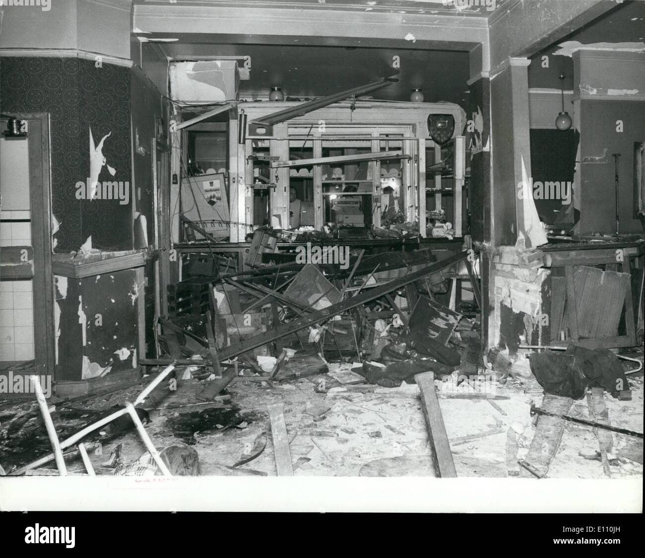 Nov. 11, 1974 - Bomb Explosion at London Pub.: One civillian was killed ...