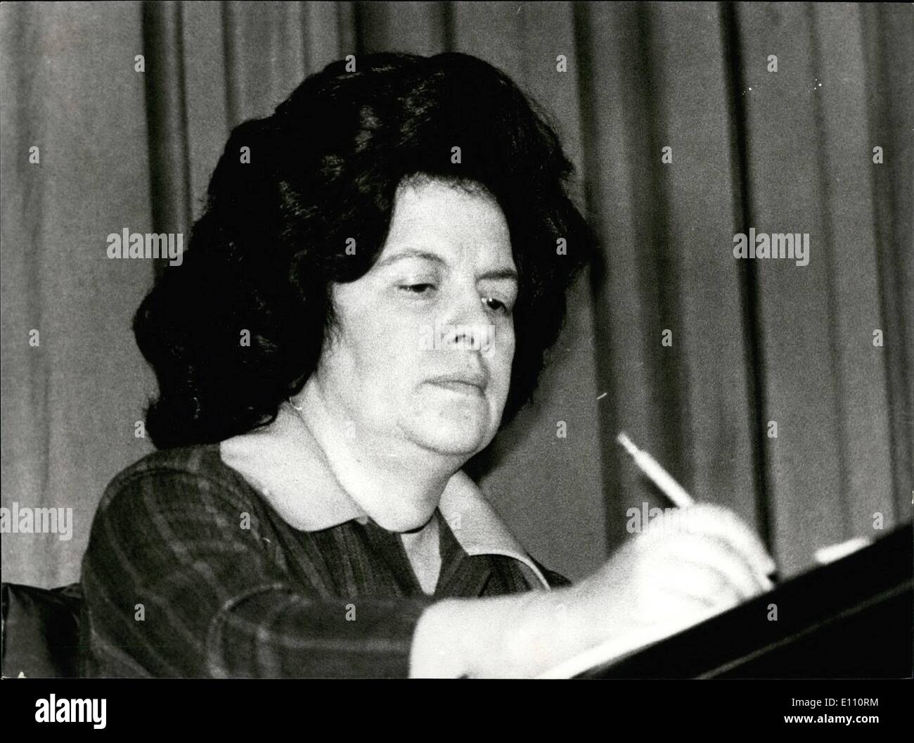 Mar. 03, 1975 - Maria de Lourdes Ruivo da Silva de Matos Pintasilgo was ...