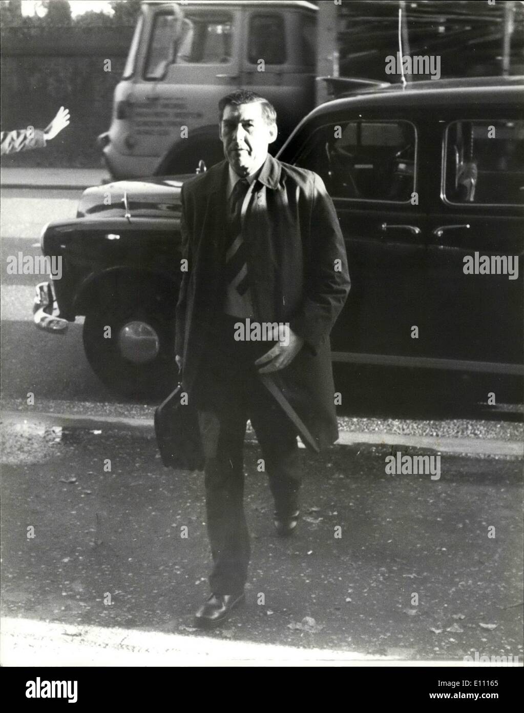 Joe gormley national union mineworkers High Resolution Stock ...