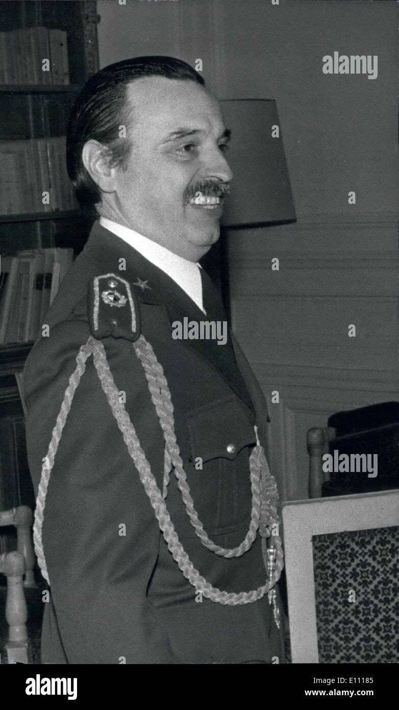 Dec. 20, 1974 - This is a picture of Uruguay Ambassador in France ...