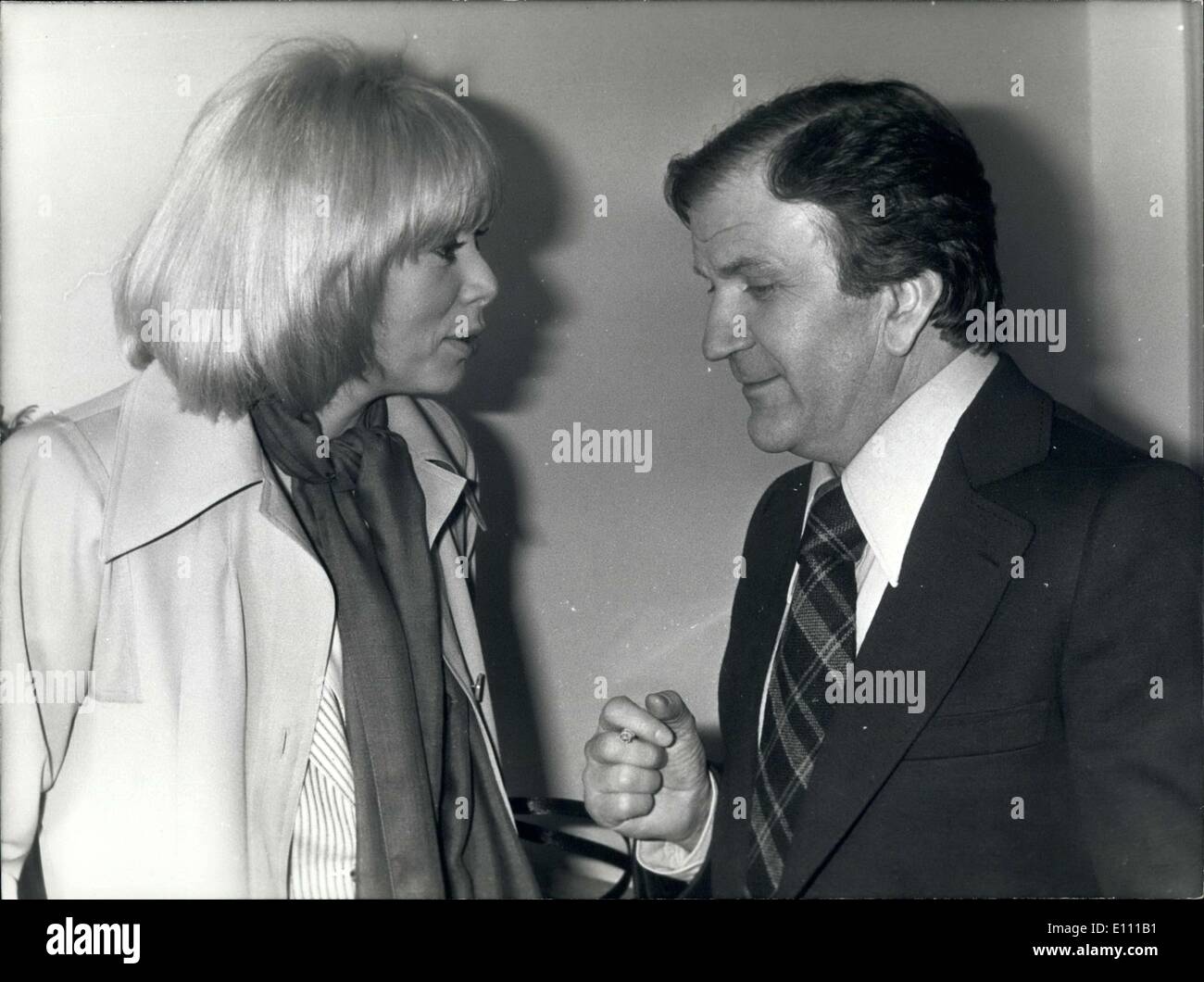 Mar. 21, 1975 - Co-startting Pierre Mondy Stock Photo - Alamy
