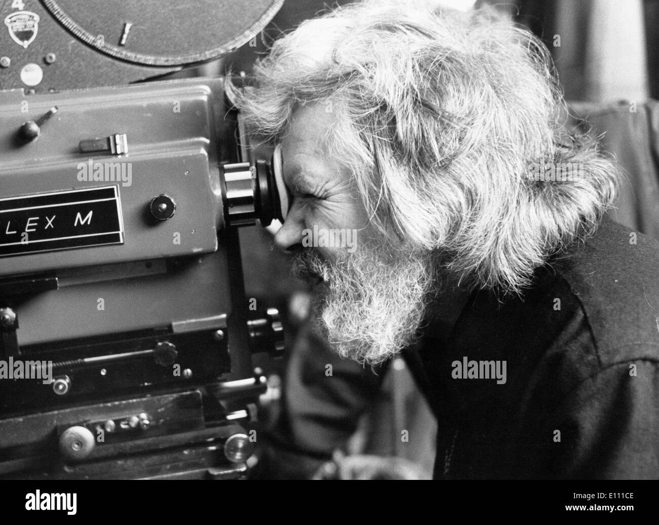 Side profile of man on white Black and White Stock Photos & Images - Alamy