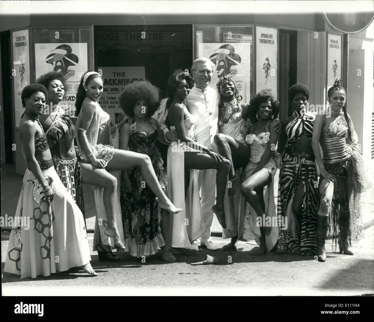 Apr. 04, 1975 - ''The Black Mikado'' to open at the Cambridge Theatre ...