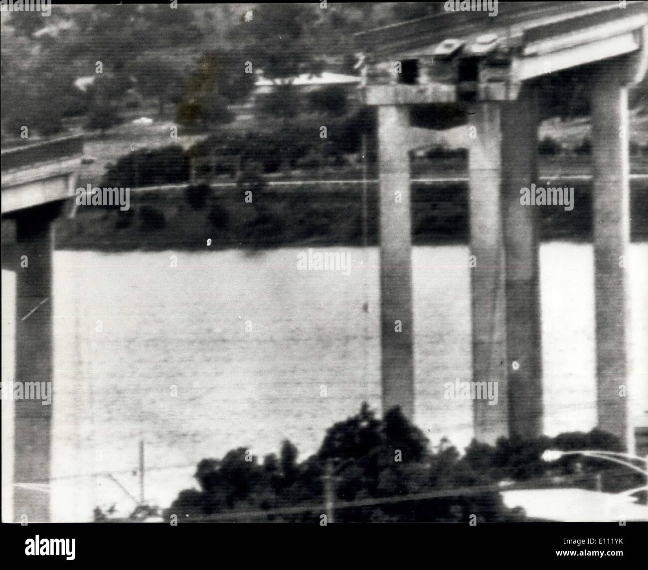 Jan. 06, 1975 - Five dead when ship Rams Bridge.: At least five people ...