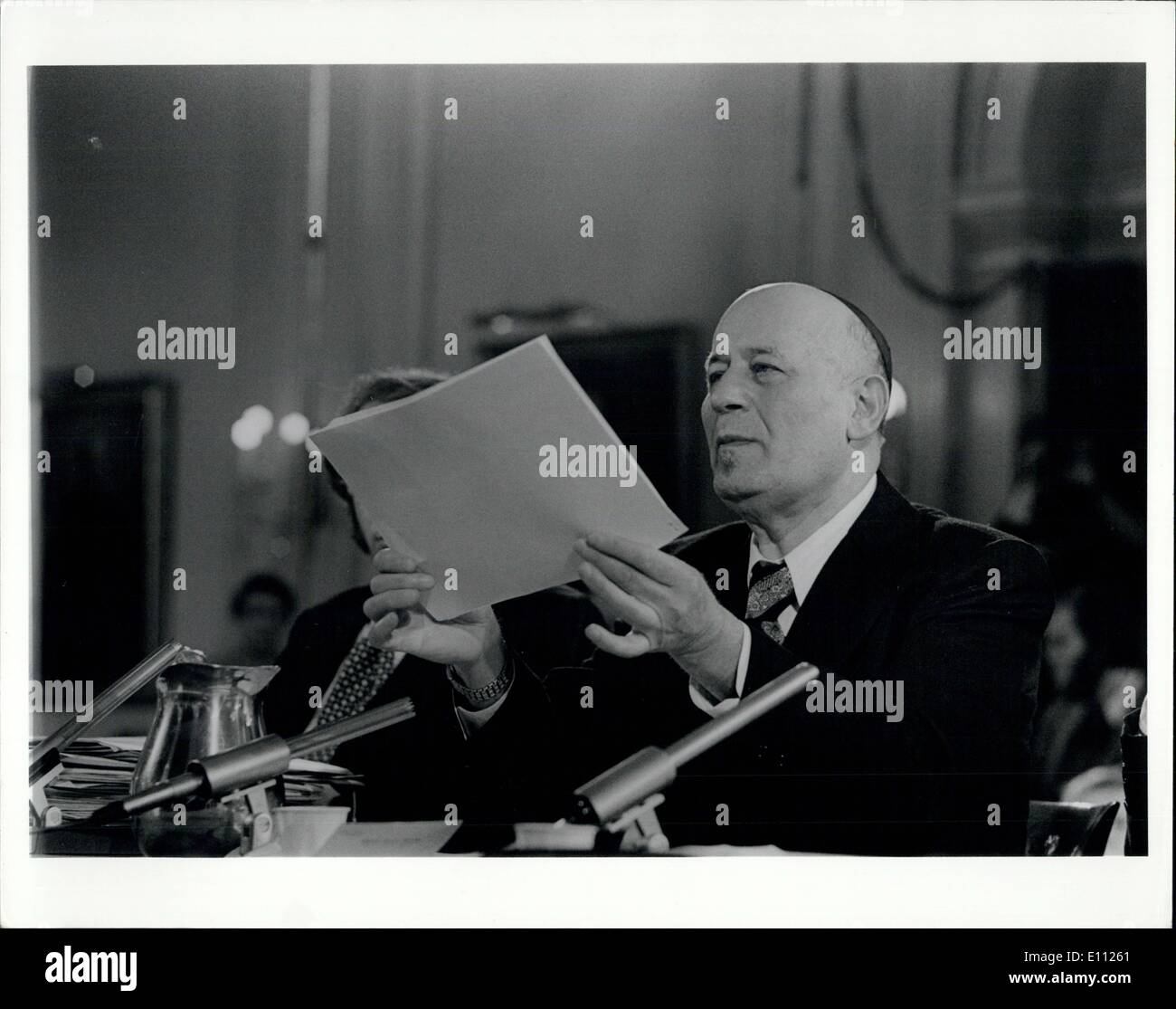 Jan. 21, 1975 - Dr. Bernard Bergman Stock Photo - Alamy