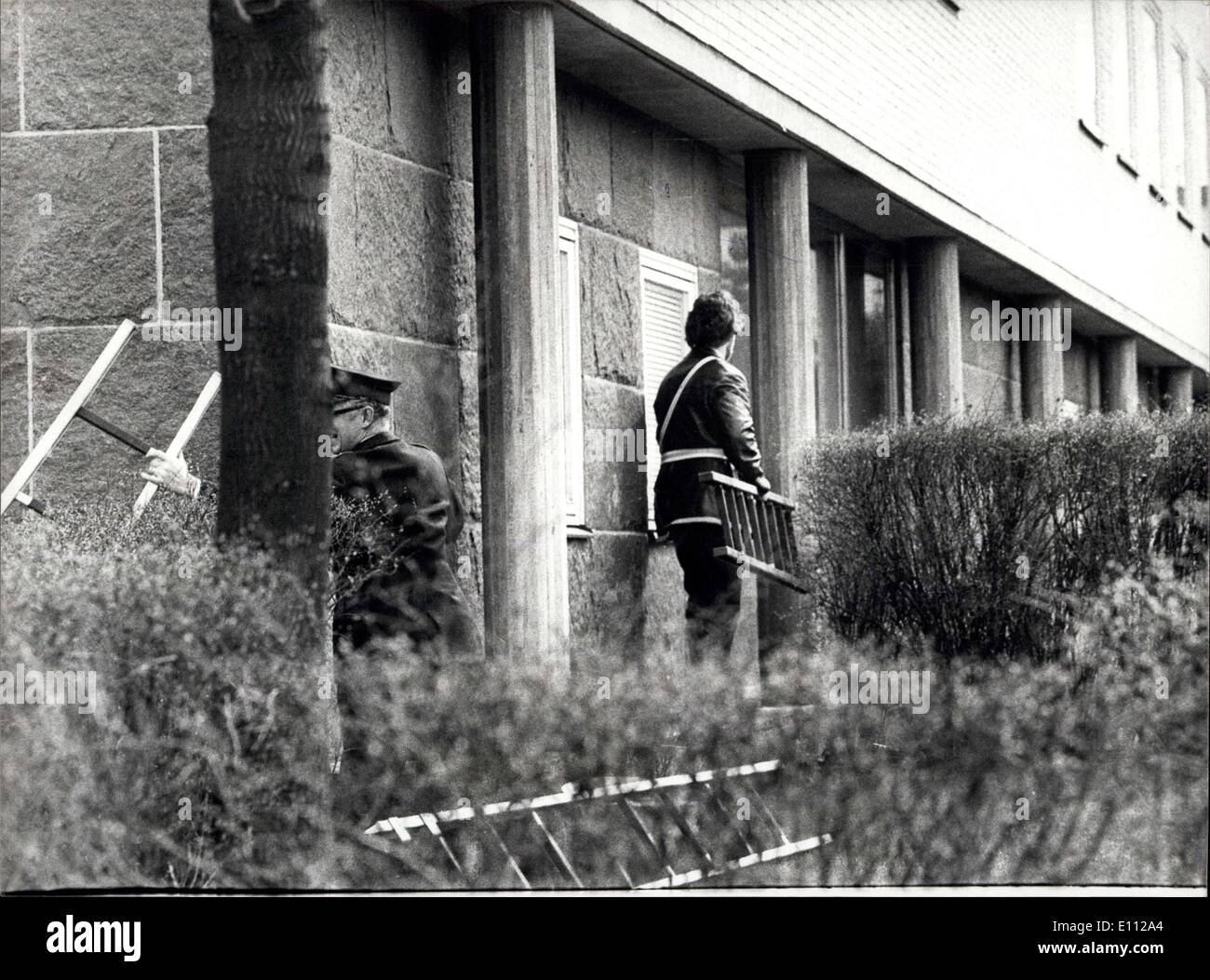 Apr. 28, 1975 - Terrorists stormed the West German Embassy in Stockholm ...