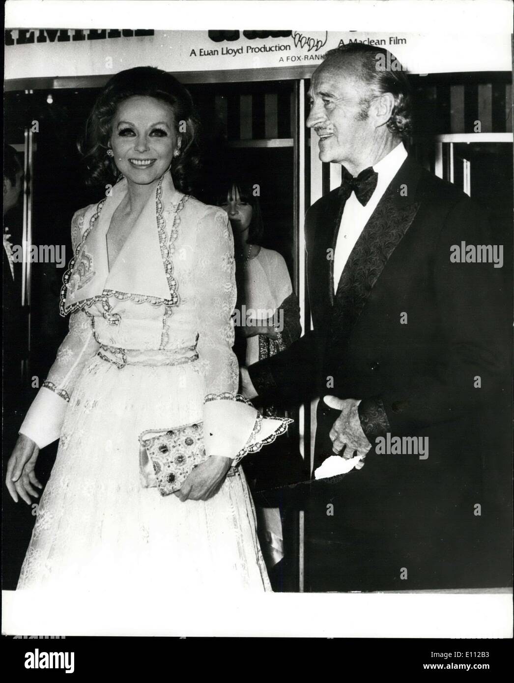 David niven actor wife hjordis hi-res stock photography and images - Alamy