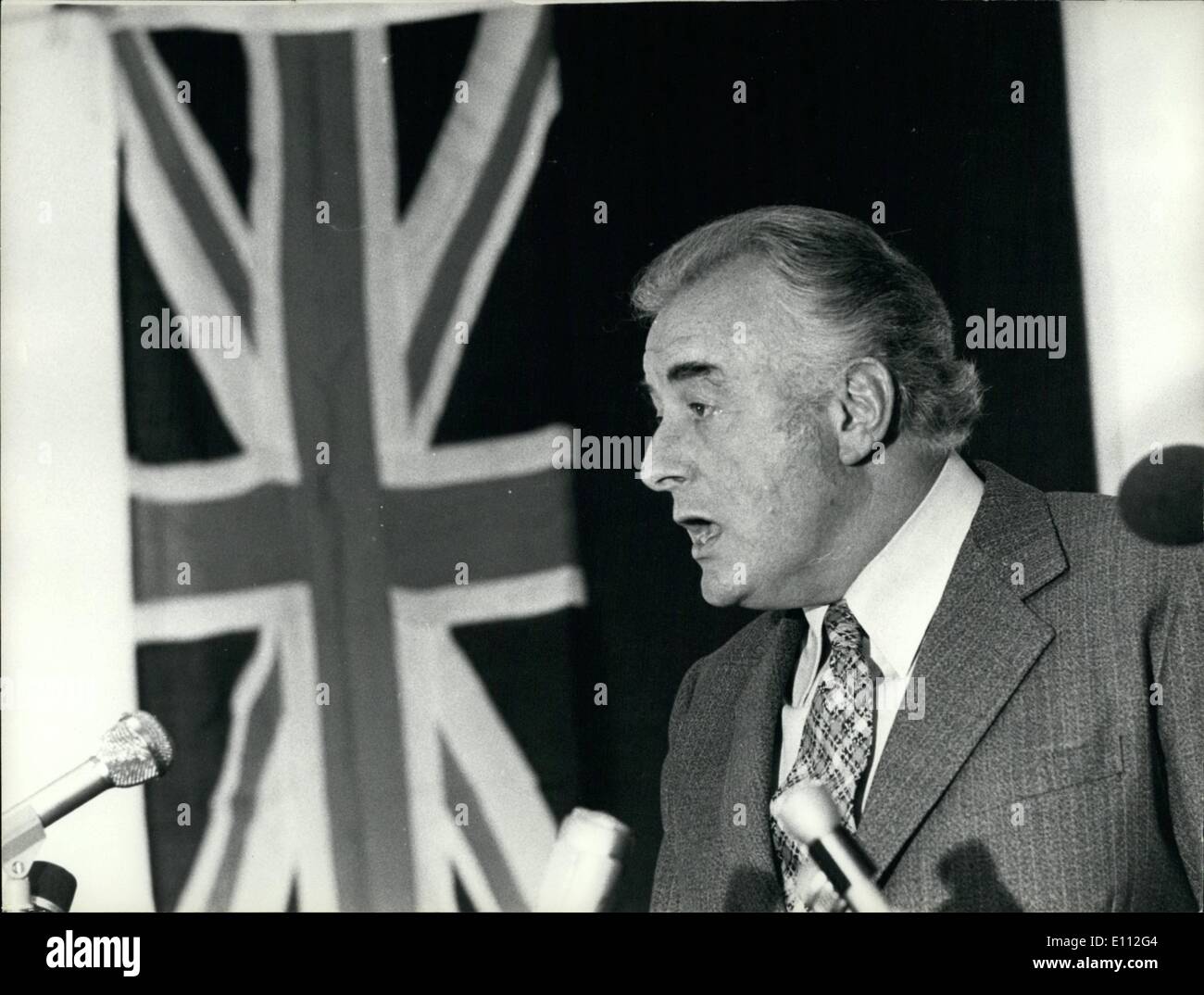 Jun. 06, 1975 - Whitlam Stock Photo - Alamy