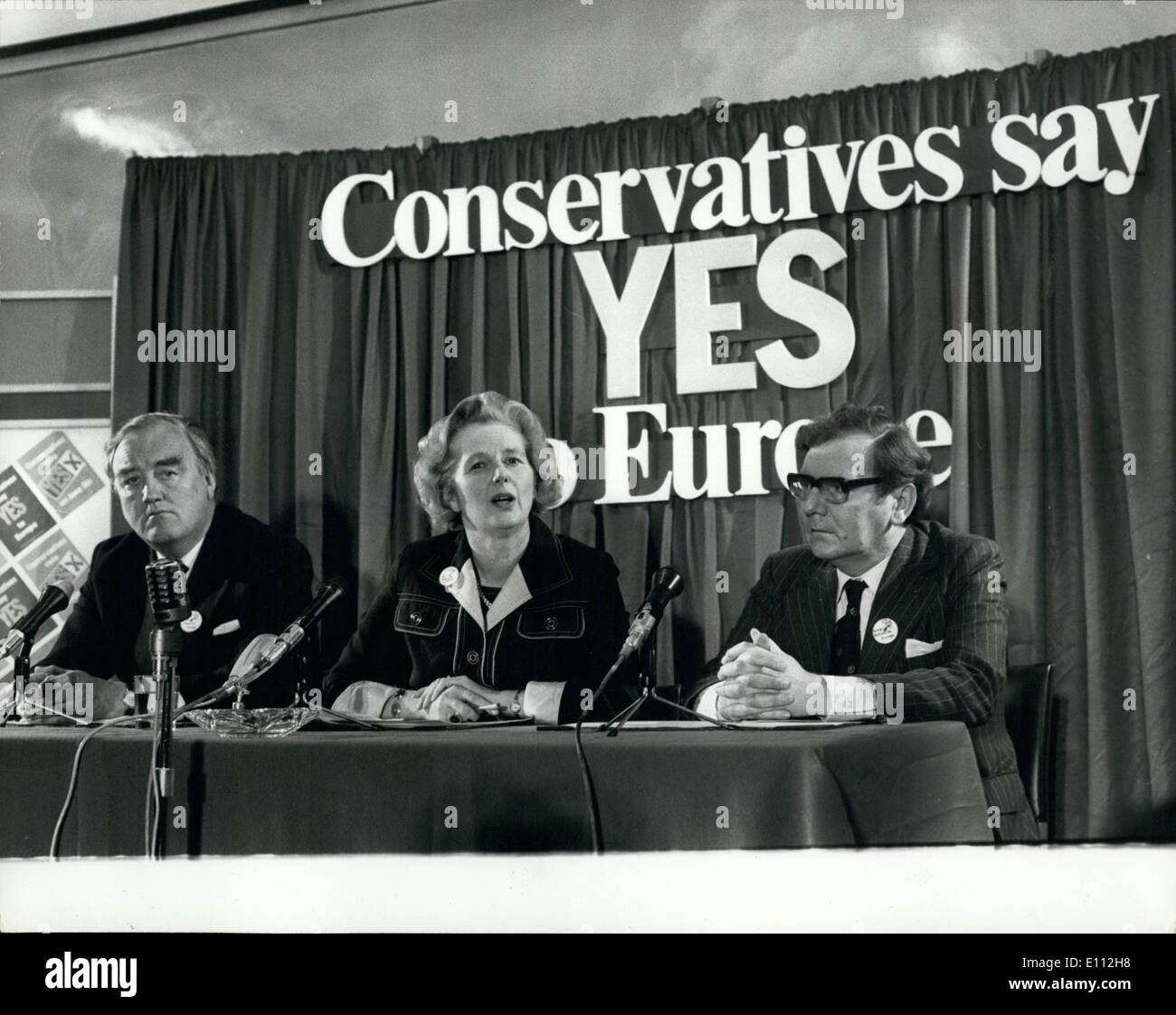 1975 margaret thatcher photo hi-res stock photography and images - Alamy