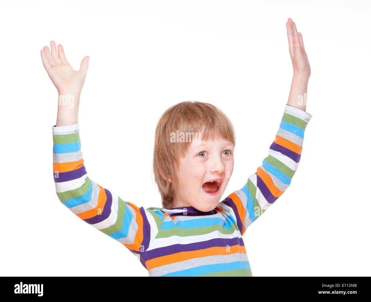 Child Arms Outstretched Isolated High Resolution Stock Photography and ...