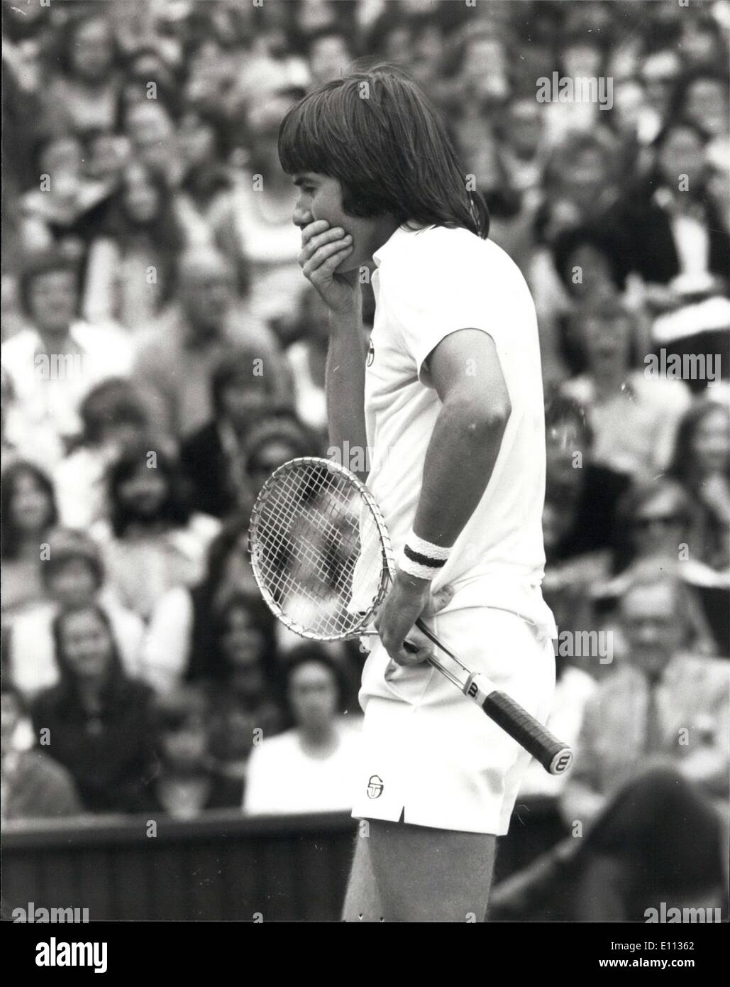 Jul. 05, 1975 - Arthur Ashe USA is the new Wimbledon Champion after ...