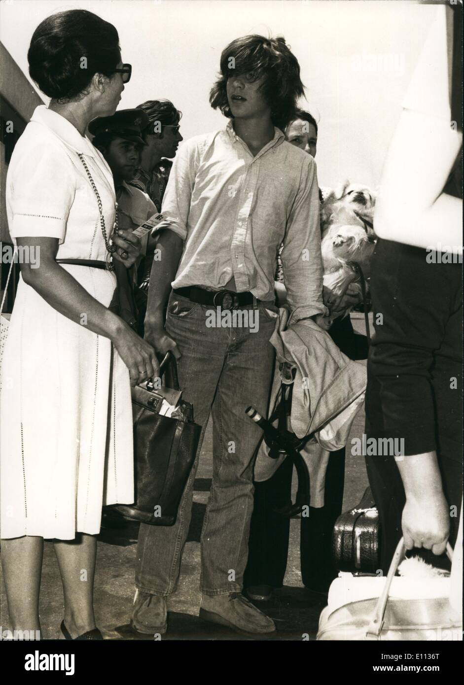 1975 john kennedy jr hi-res stock photography and images - Alamy