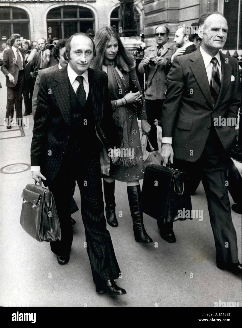 Jul. 07, 1975 - Runaway MP John Stonehouse is remanded in custody after ...
