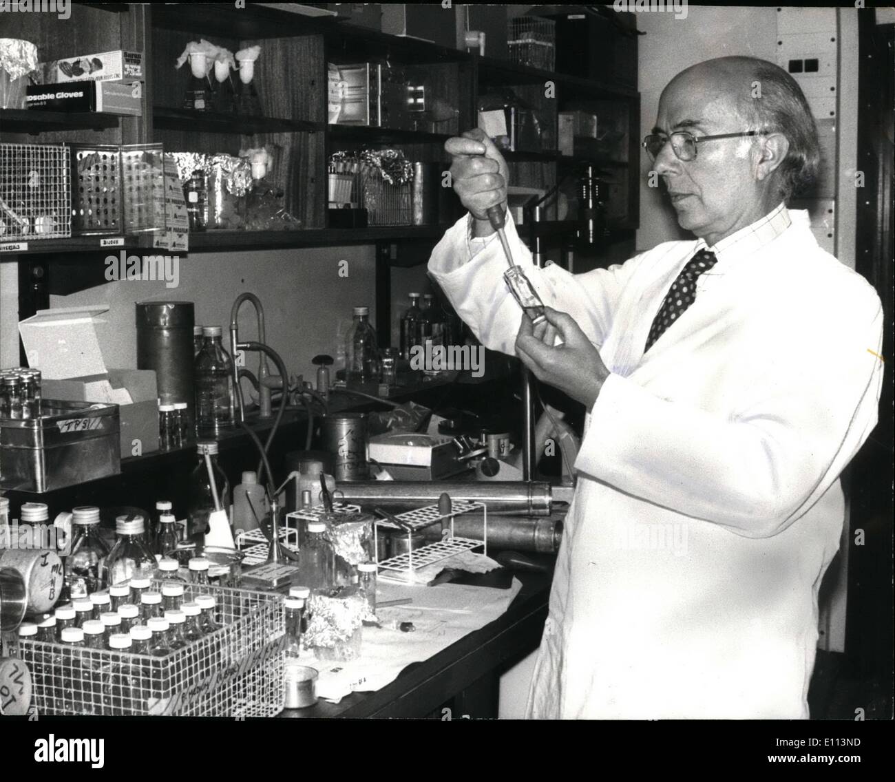 Oct. 10, 1975 - Italian -Born American Doctor Shares The Nobel Prize ...