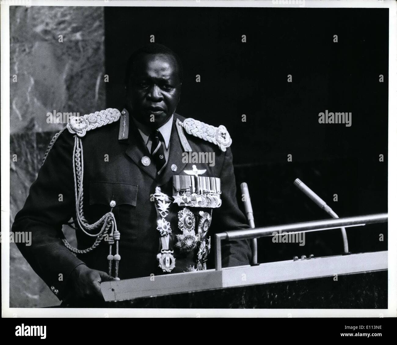 President idi amin uganda hi-res stock photography and images - Alamy