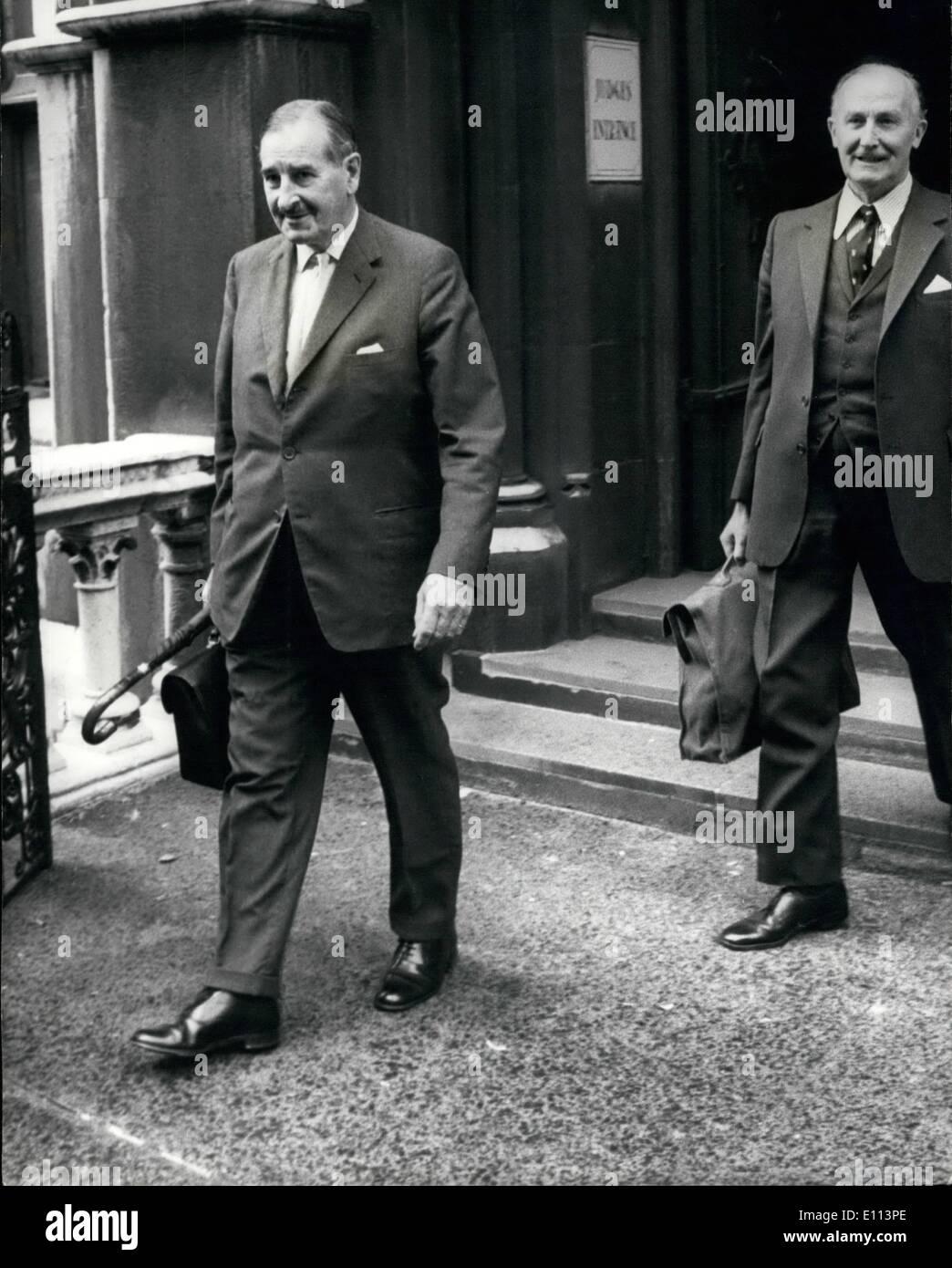 Oct. 10, 1975 - Judge leaves for a journey to the south seas to view ...