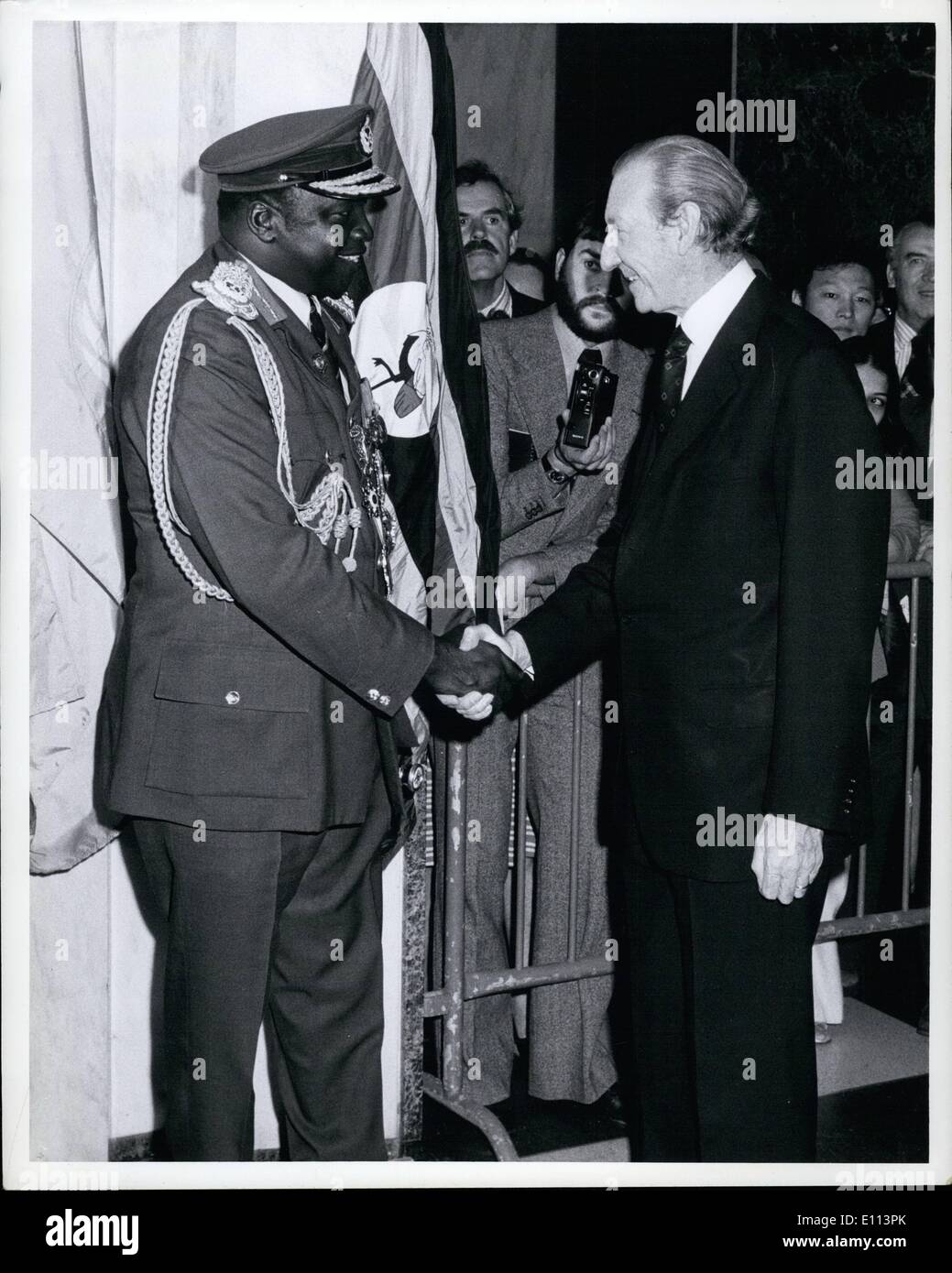Oct. 10, 1975 - President Of Uganda Visits UN To Address General ...