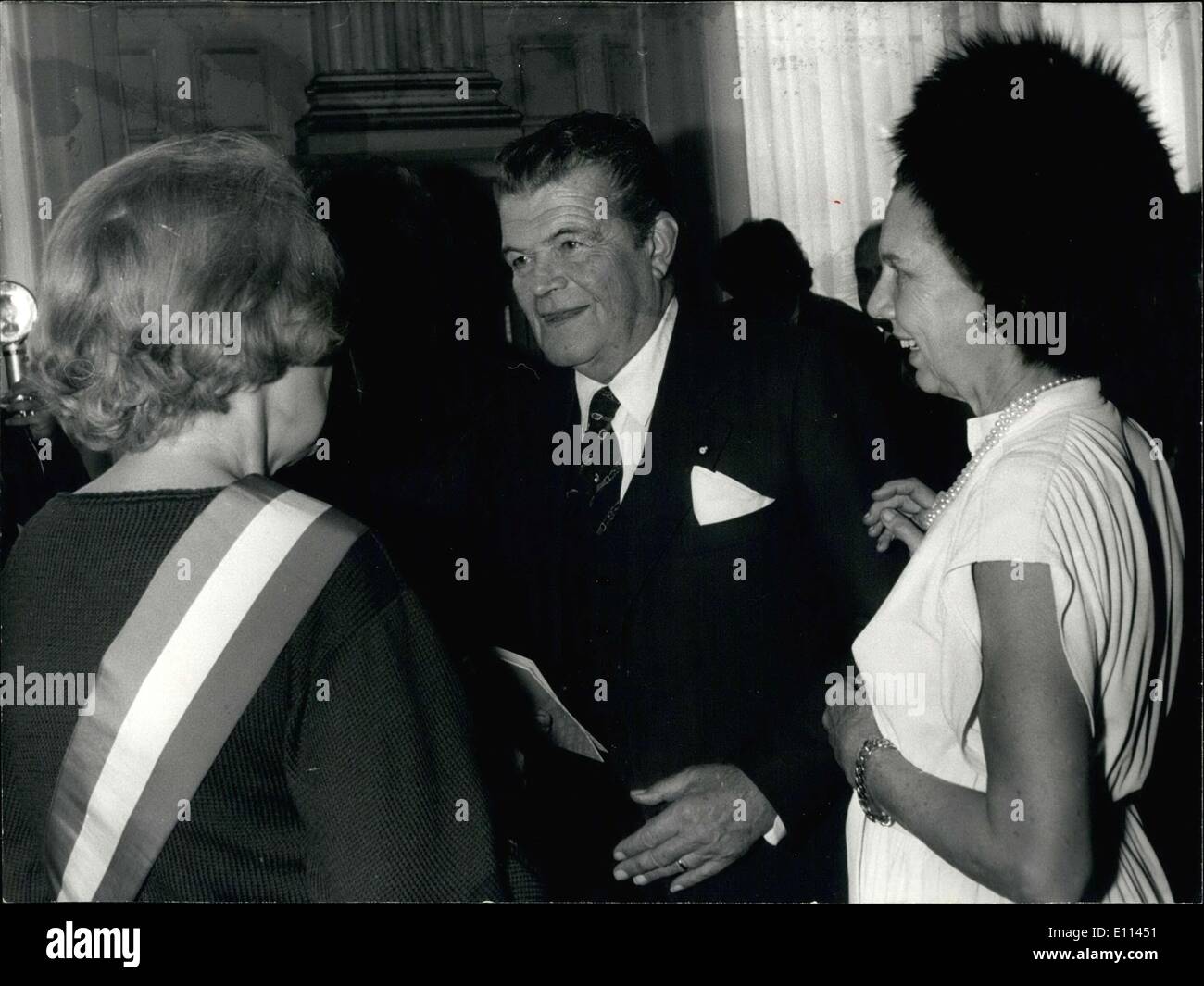 Oct. 17, 1975 - Prince Tassilo Furstenberg married a rich American ...