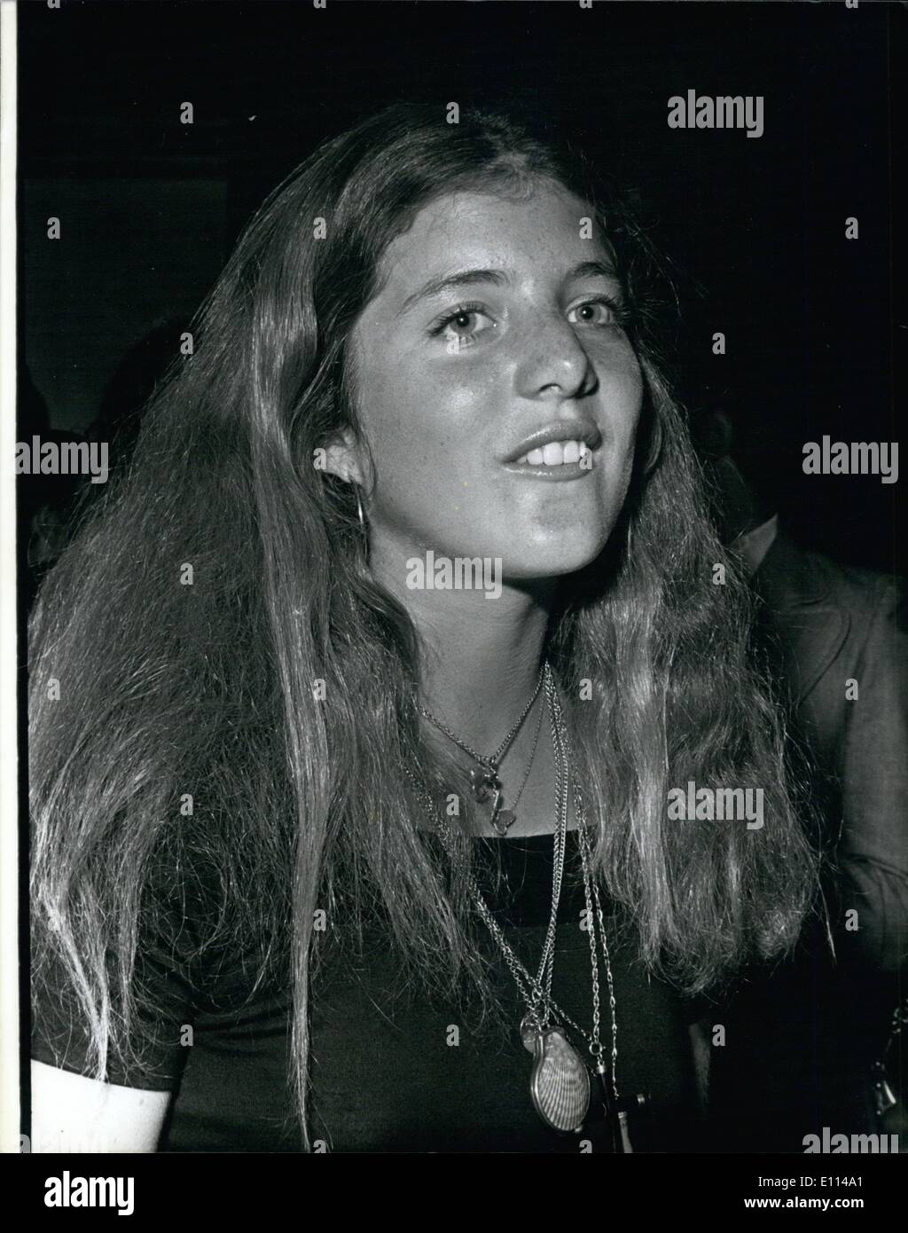 1975 caroline kennedy hi-res stock photography and images - Alamy