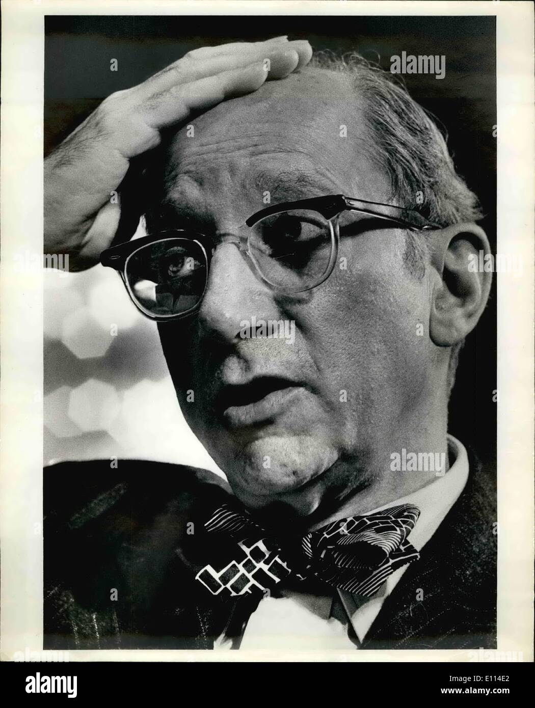 Nov. 11, 1975 - Washington D.C: Attorney General Edward H. Levi ...