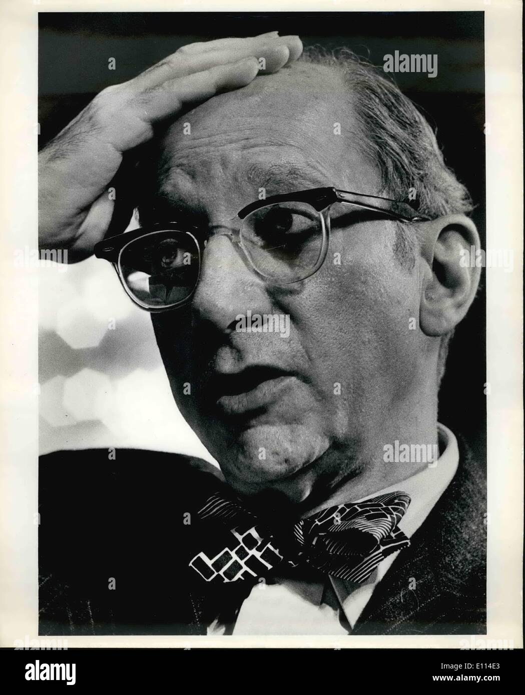 Nov. 11, 1975 - Washington D.C: Attorney General Edward H. Levi ...