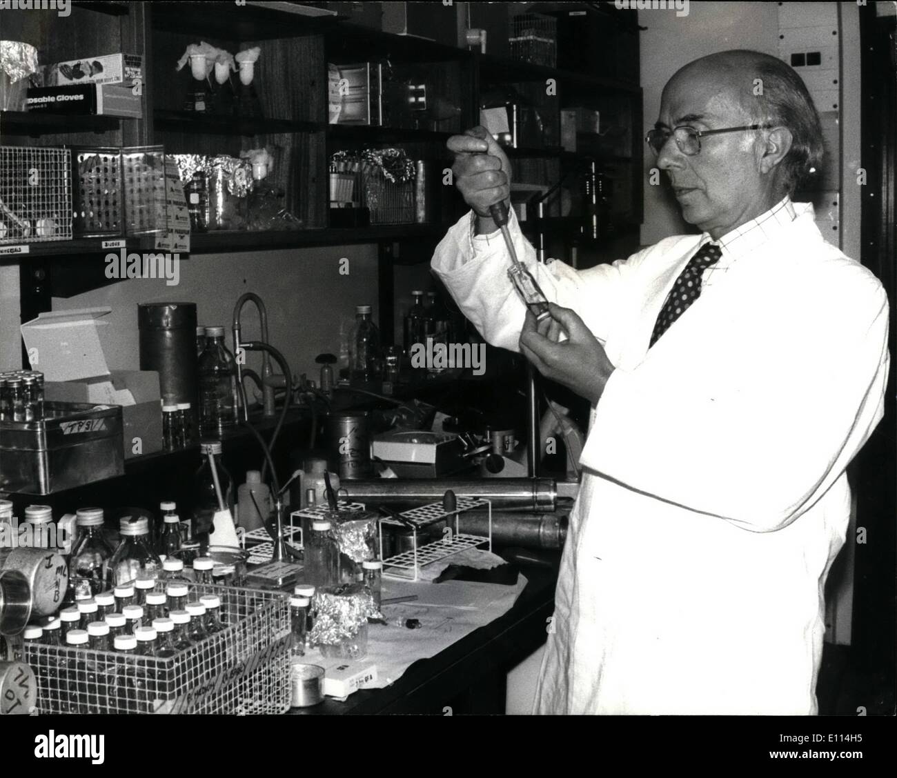 Aug. 08, 1975 - Italian Born American Doctor Shares the Noble Prize for ...