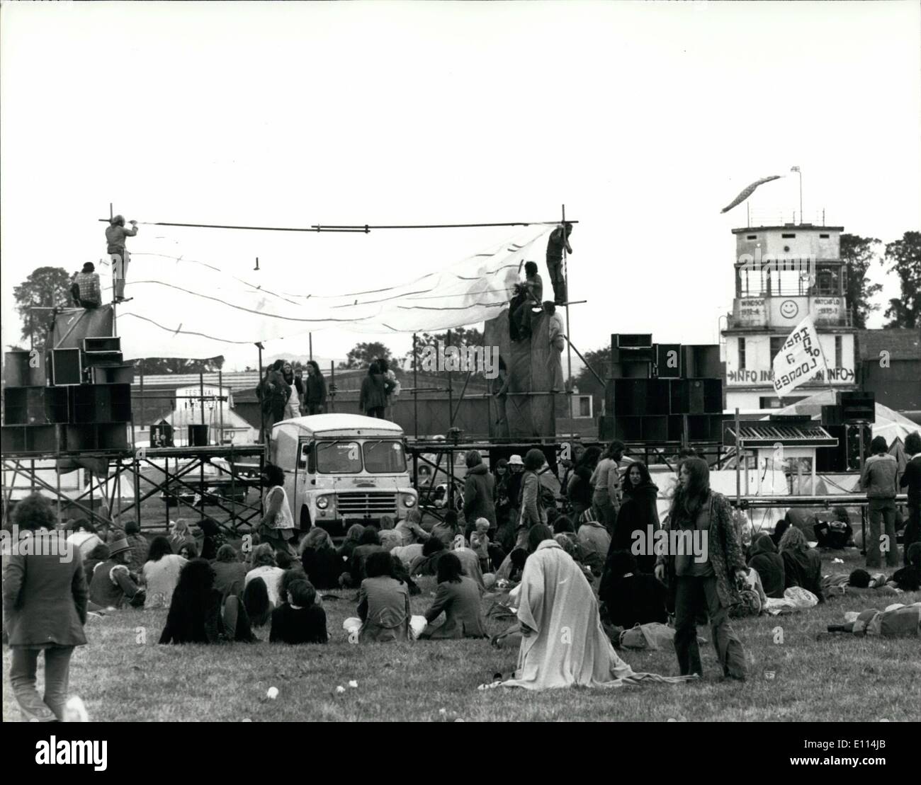 Aug. 08, 1975 - Watchfield Pop Concert gets off to a slow start. The ...