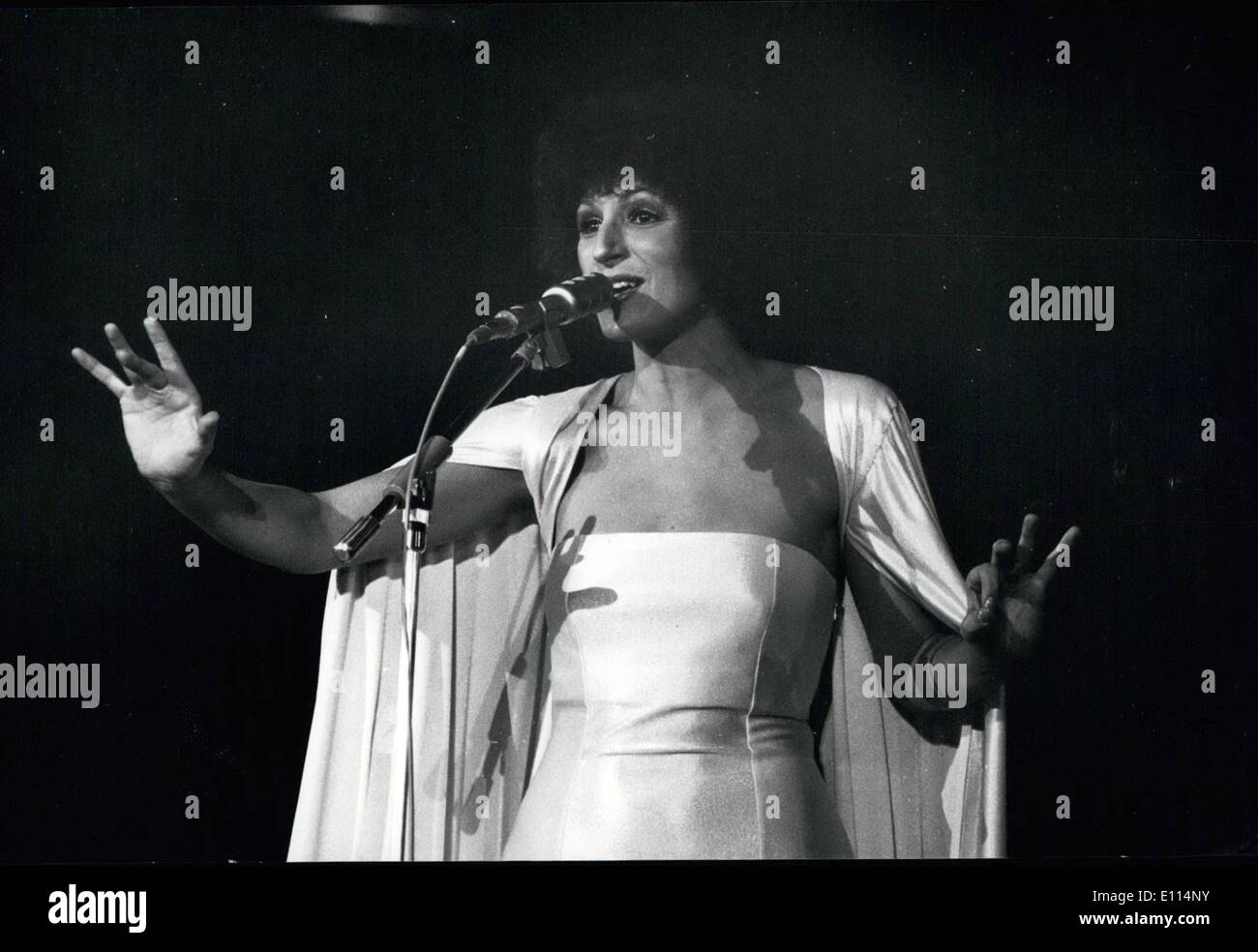 Nov. 11, 1975 - World Popular Song Festival: Of the 45 singers from all ...