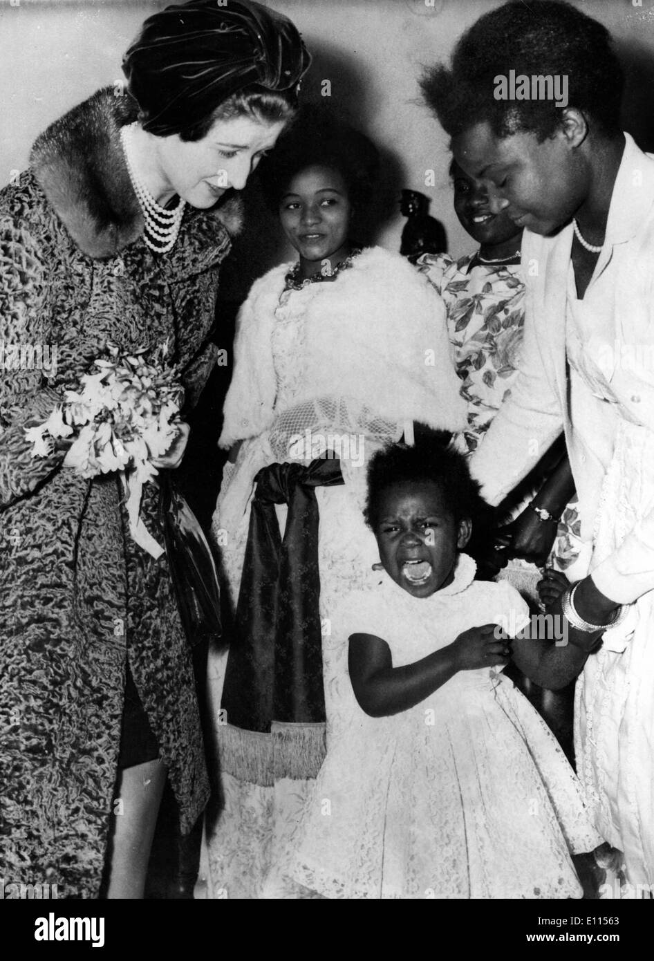Princess alexandra princess margaret Black and White Stock Photos ...