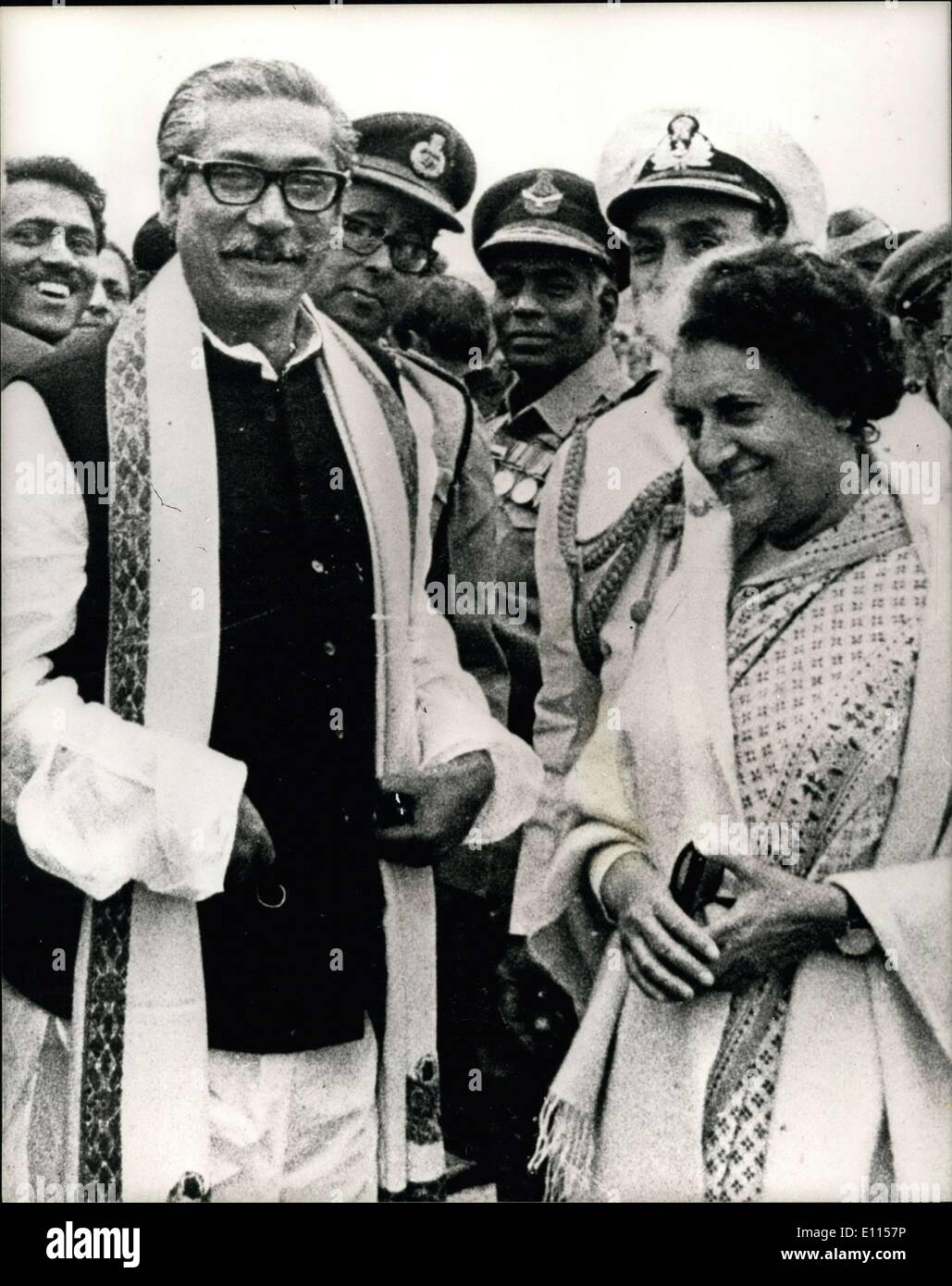 Mujibur with indira gandhi hi-res stock photography and images - Alamy