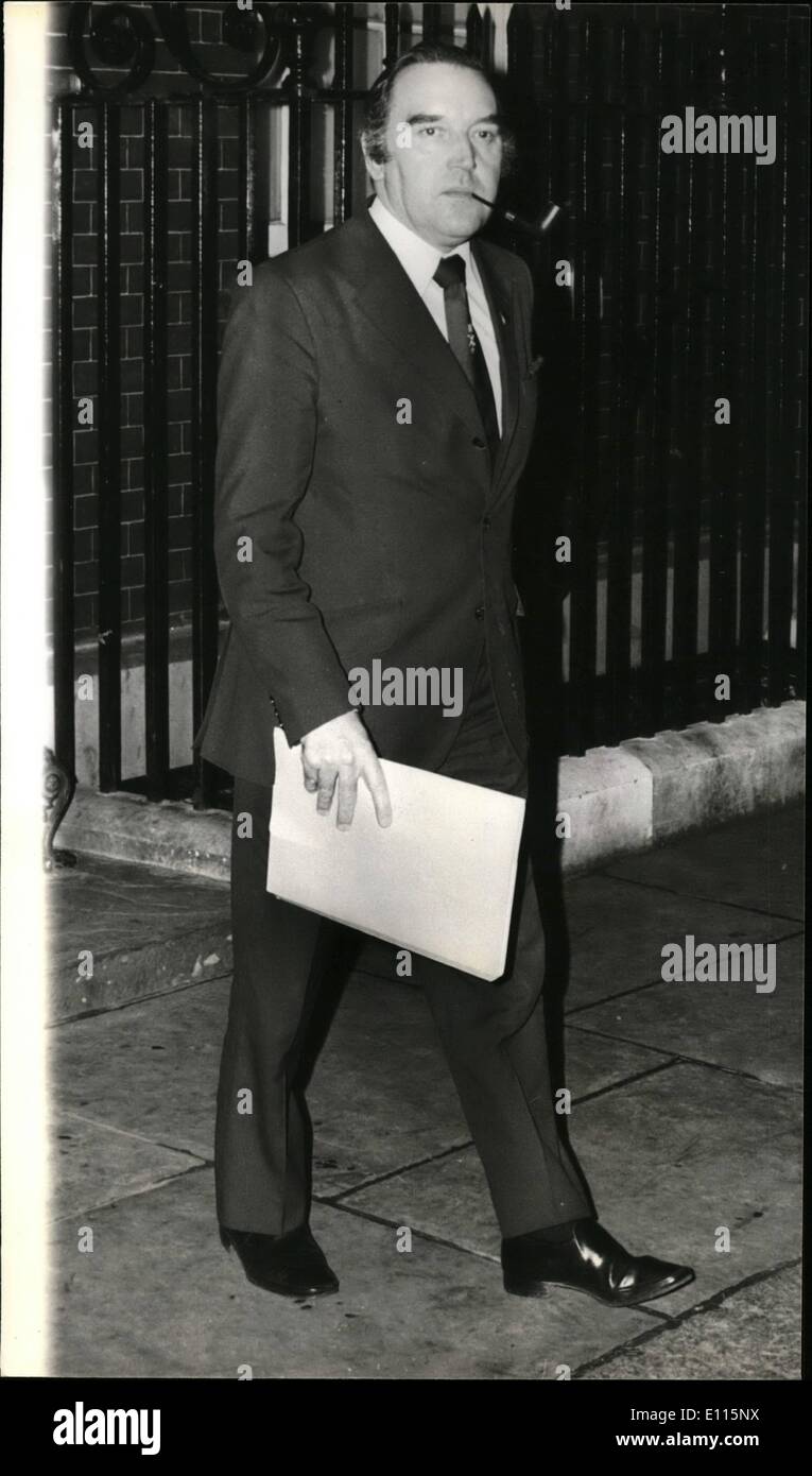 Jan. 01, 1976 - Roy Mason the Defense Secretary Calls on Mr. Wilson ...