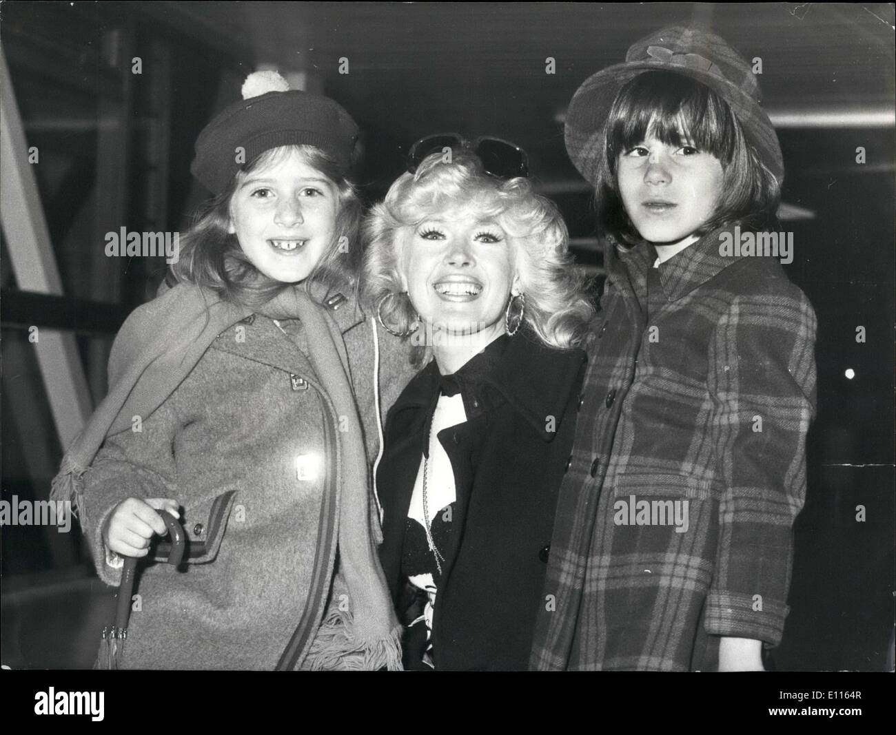Jan. 01, 1976 - American Singer Connie Stevens Arrives with her ...