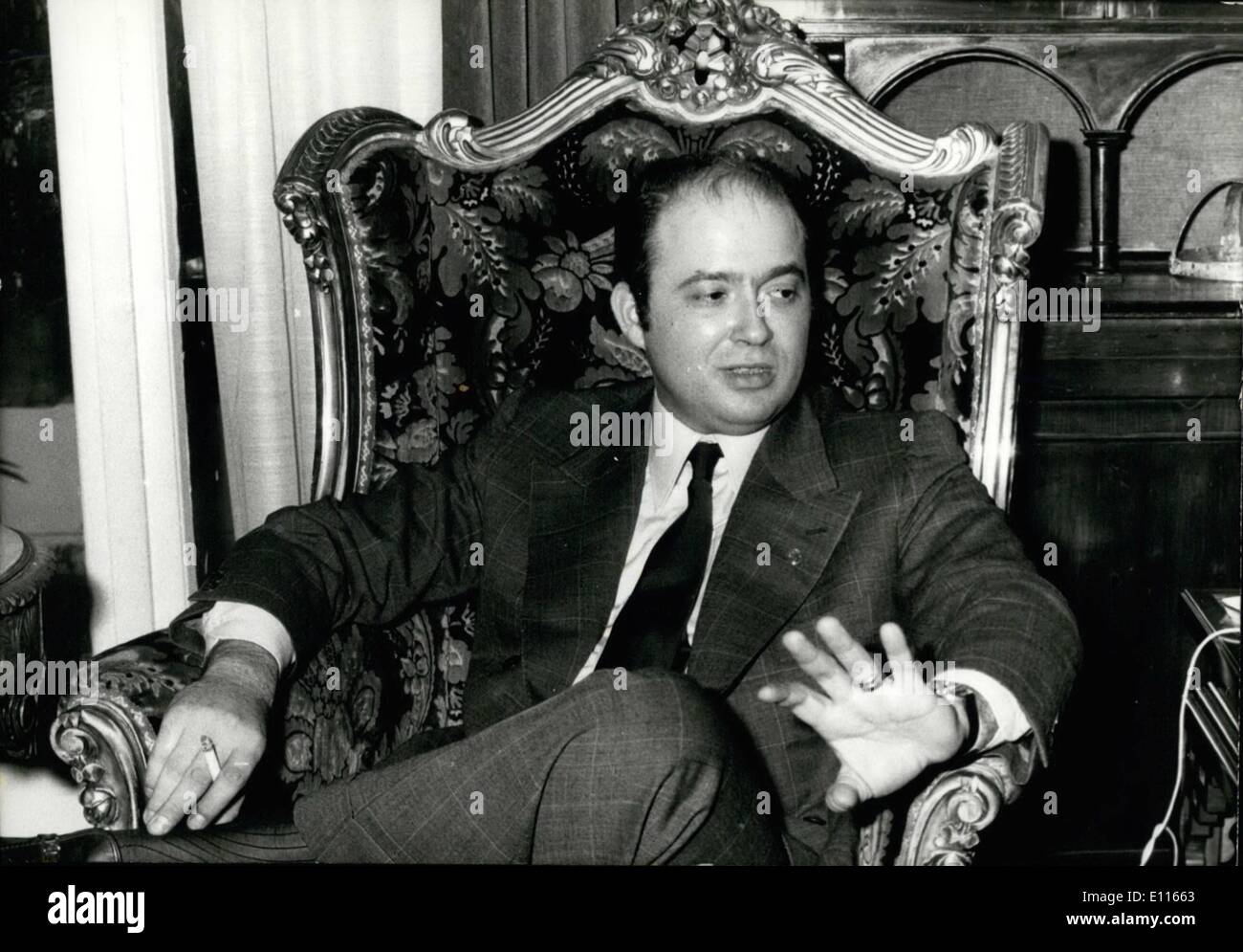 Jan. 01, 1976 - Constantine Gratsos, the shipping magnate who claims ...