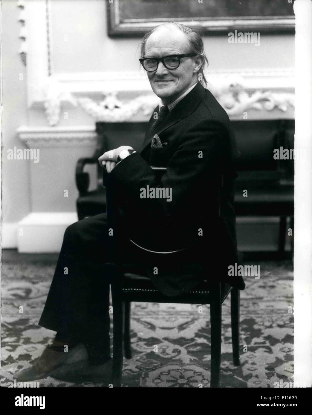 Feb. 02, 1976 - Sir Hugh Casson The New President Of The Royal Academy ...
