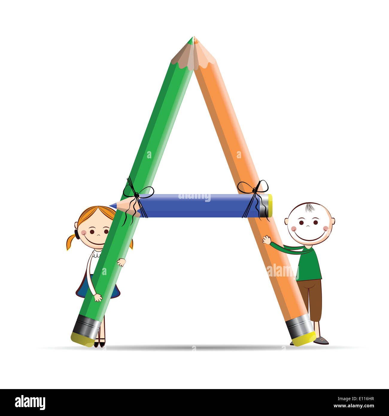 Animated letters hi-res stock photography and images - Alamy