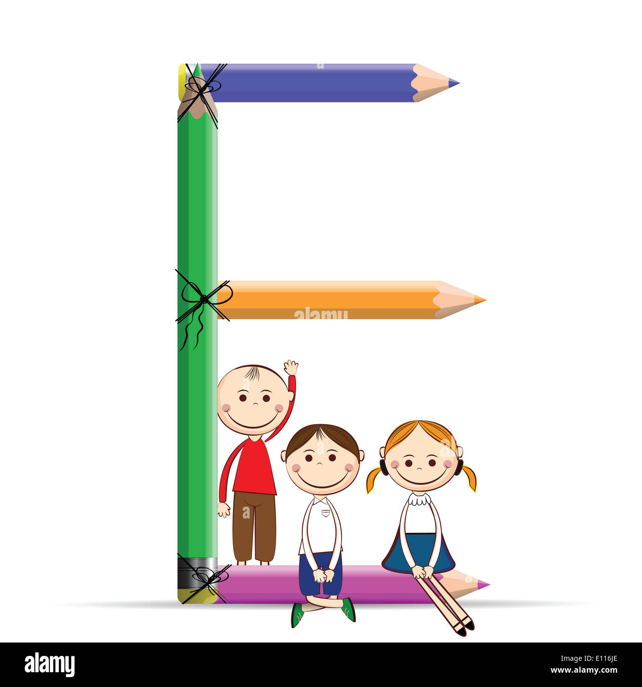 Animated letters hi-res stock photography and images - Alamy