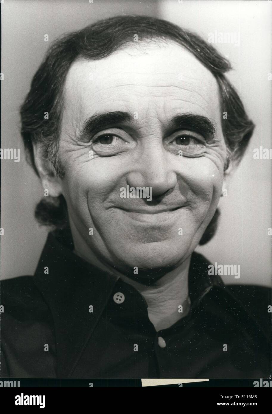 Aznavour 1976 hi-res stock photography and images - Alamy