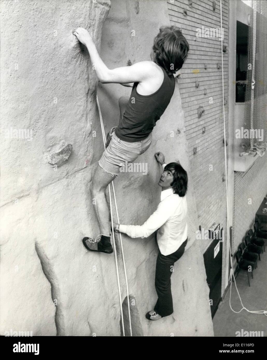 Mar. 03, 1976 - Everest Climber inaugurates new climbing wall at the ...