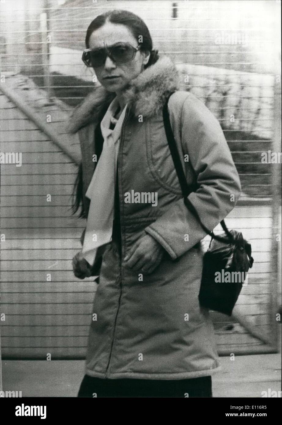 Mar. 03, 1976 - 6. Wife Vera Sampson outside prison where Nickos ...