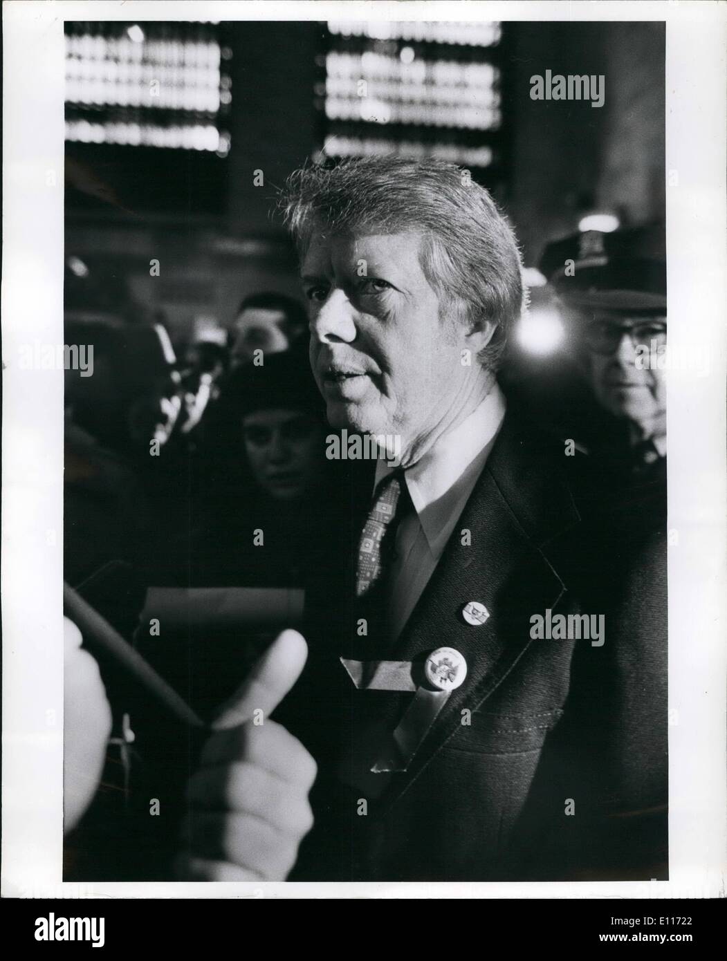 Mar. 03, 1976 - New York City: Gov. Jimmy Carter during a news ...