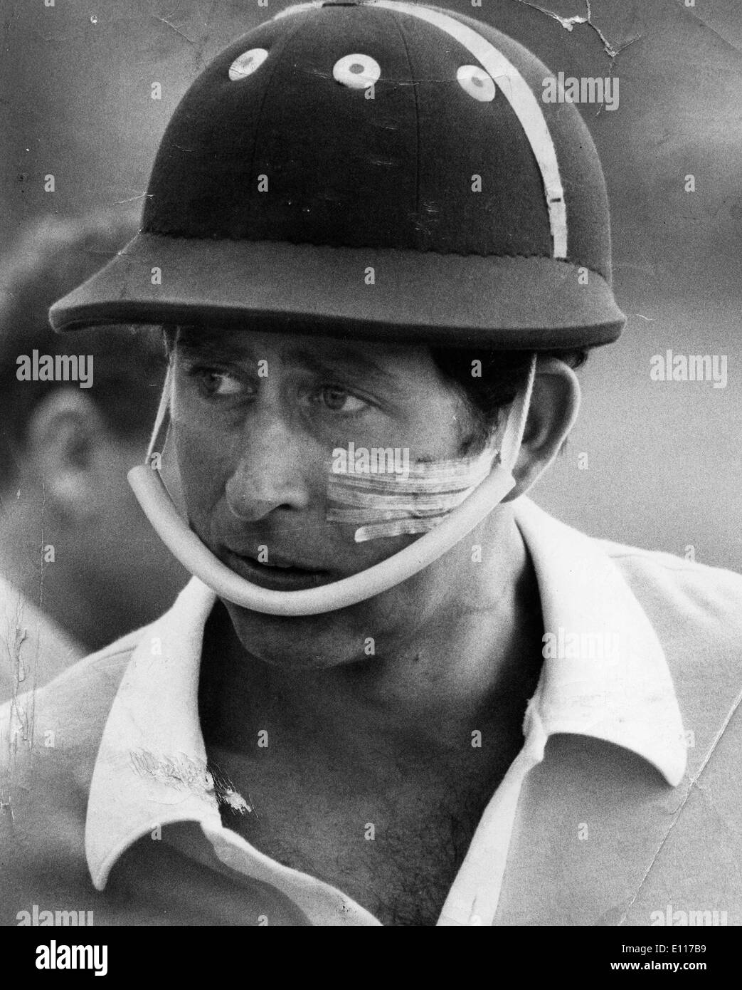 Prince of wales charles headshot Black and White Stock Photos & Images ...