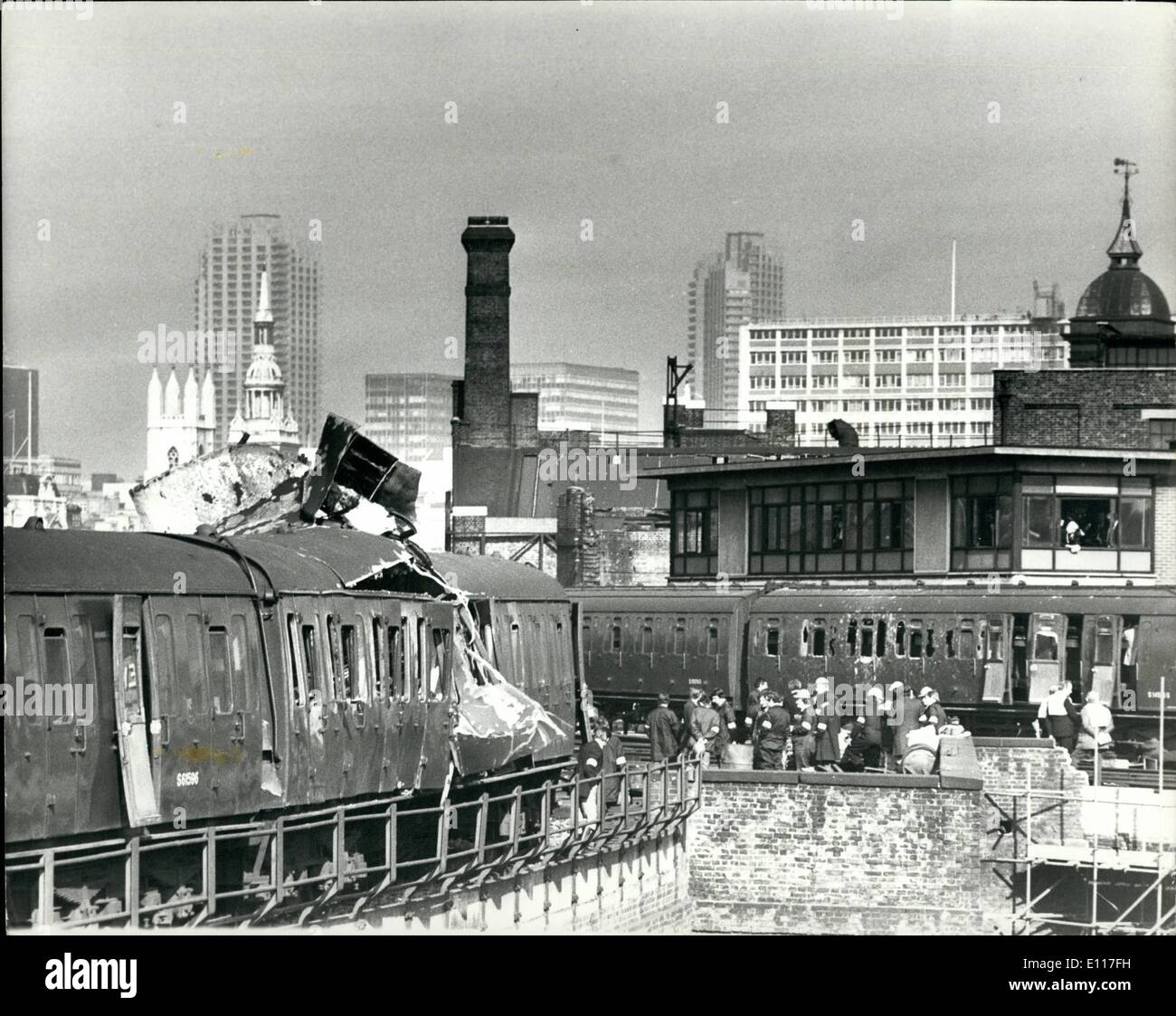 Mar. 03, 1976 - A Bomb Blasts an Empty Train in London. A bomb exploded ...