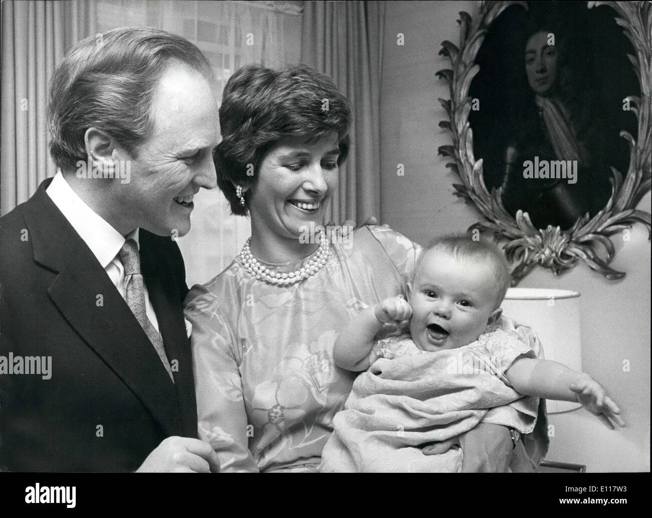 Apr. 04, 1976 - Christening of Mr. Winston Churchill's son at the ...