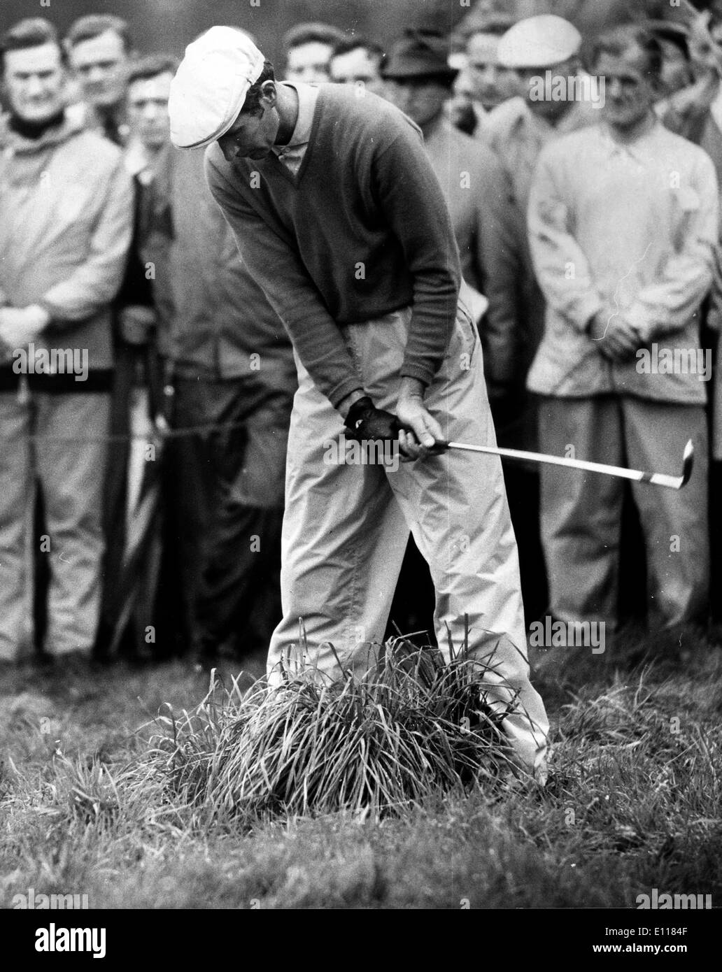 Golfer Bob Charles plays in match Stock Photo - Alamy
