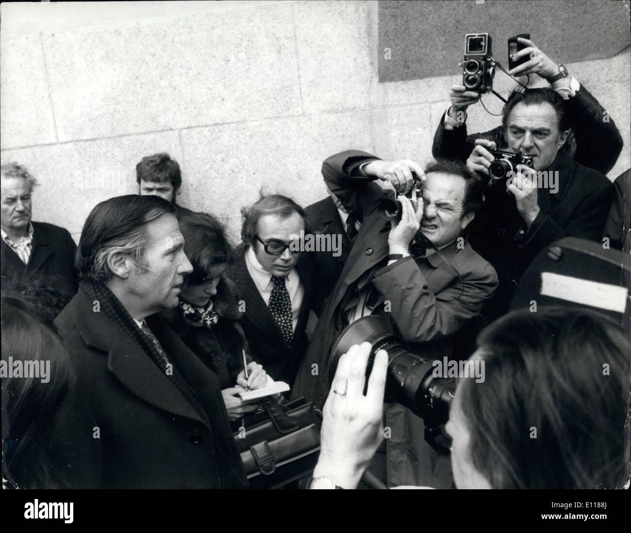 Mr john stonehouse secretary mrs sheila buckley hi-res stock ...